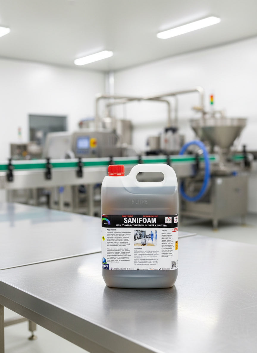 Buy SANIFOAM - High Foaming Commercial Cleaner and Sanitiser Online ...
