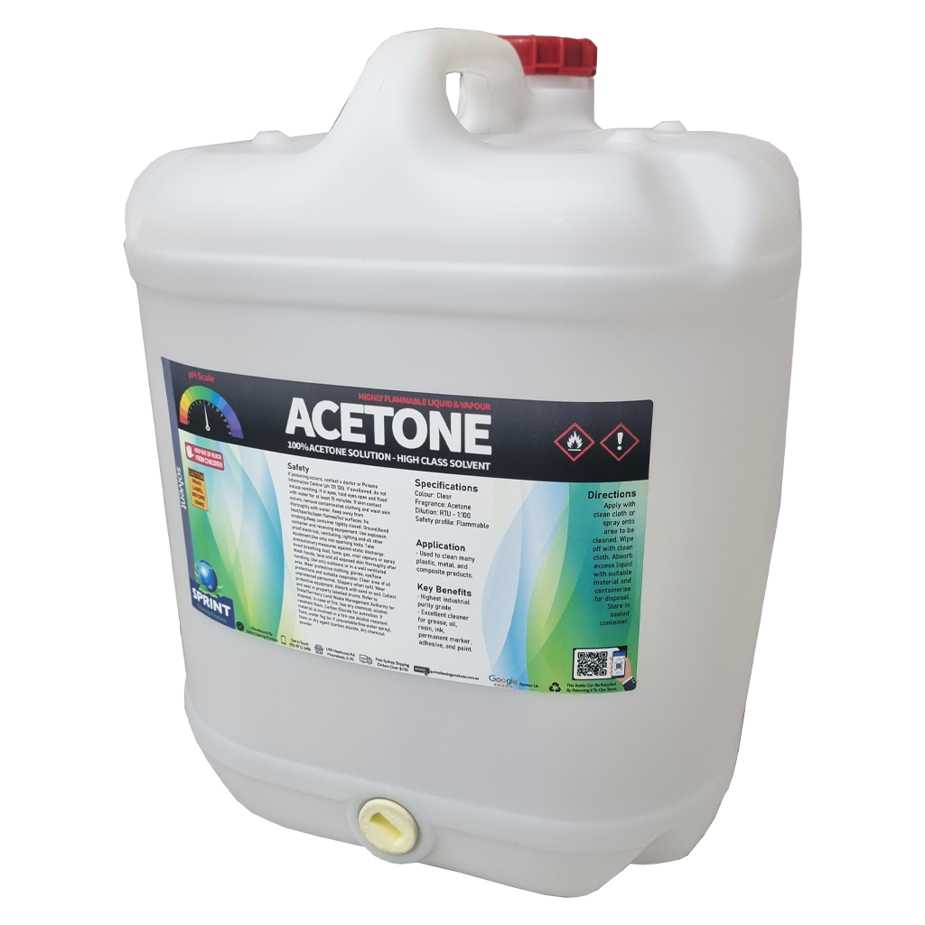 Buy Acetone Industrial Grade Online | Sprint Cleaning Products