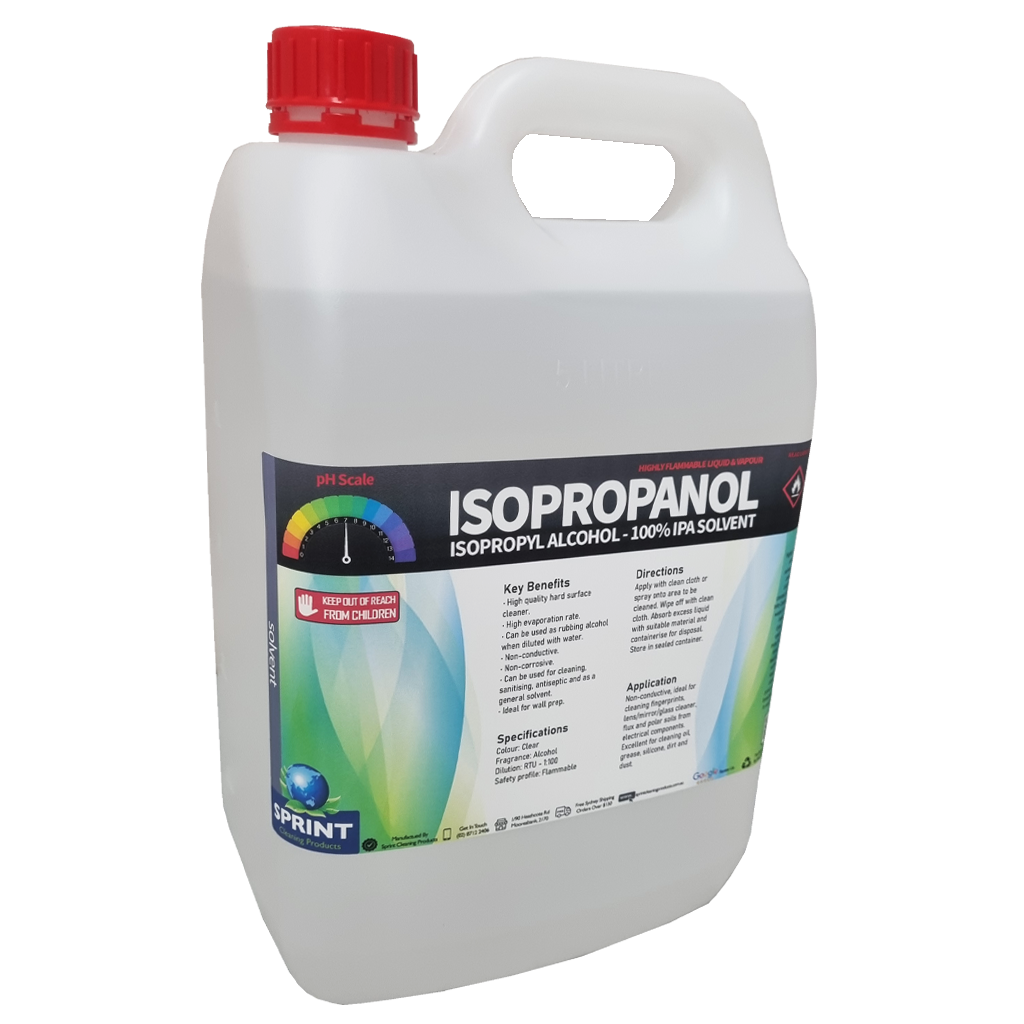 Buy Isopropanol (IPA/Isopropyl Alcohol) Online | Sprint Cleaning Products