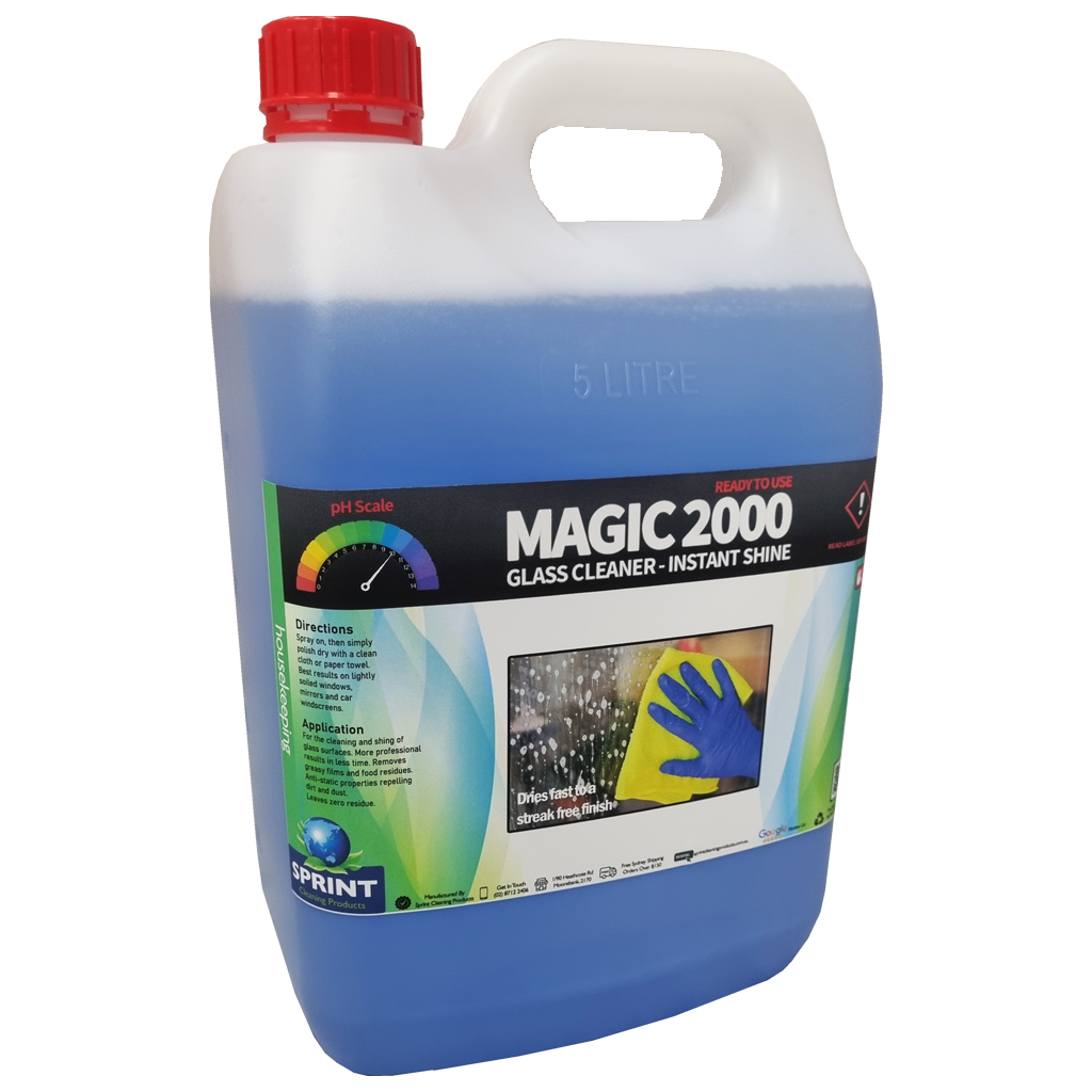 Buy Magic 2000 - Professional Glass Cleaner (contains water repellent ...