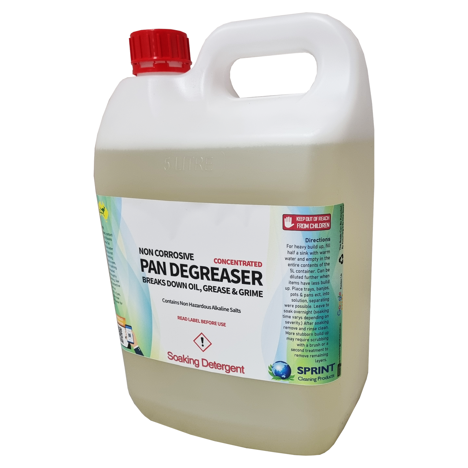 Buy Pan Degreaser - Soaking Detergent Online | Sprint Cleaning Products