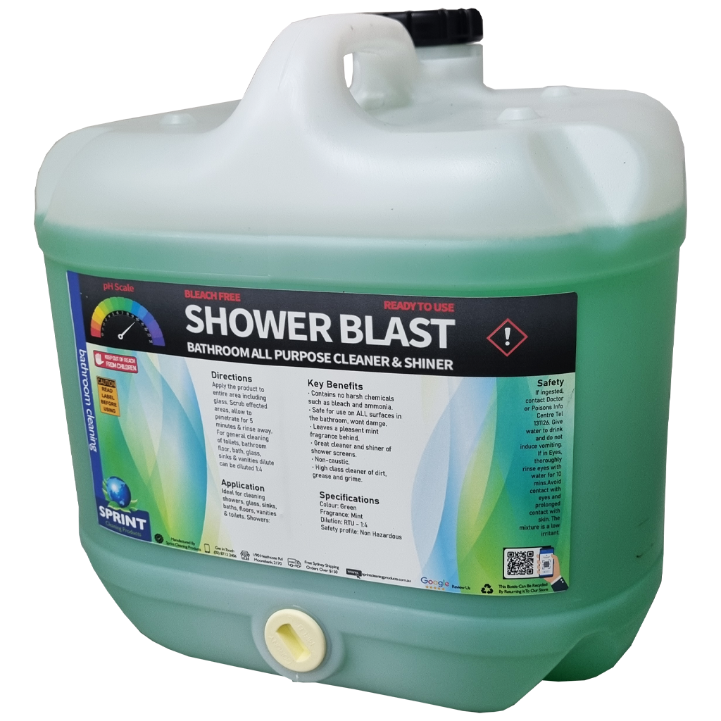 Buy Shower Blast Plus - Heavy Duty Bathroom Cleaner Online | Sprint ...